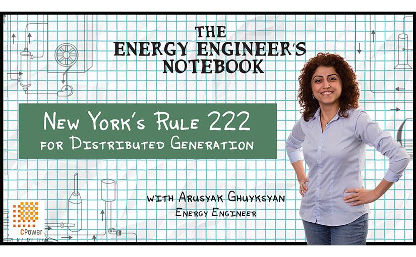 New York's Rule 222 for Distributed Generation (Video) - CPower Energy