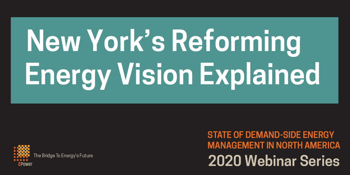 New York's Reforming Energy Vision (REV) Explained (Video) - CPower Energy